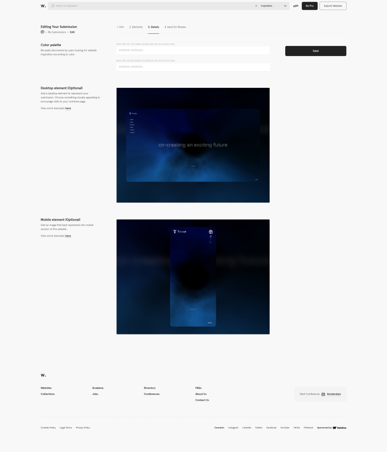 「Awwwards」に出展してみよう！ | DP Studio's blog